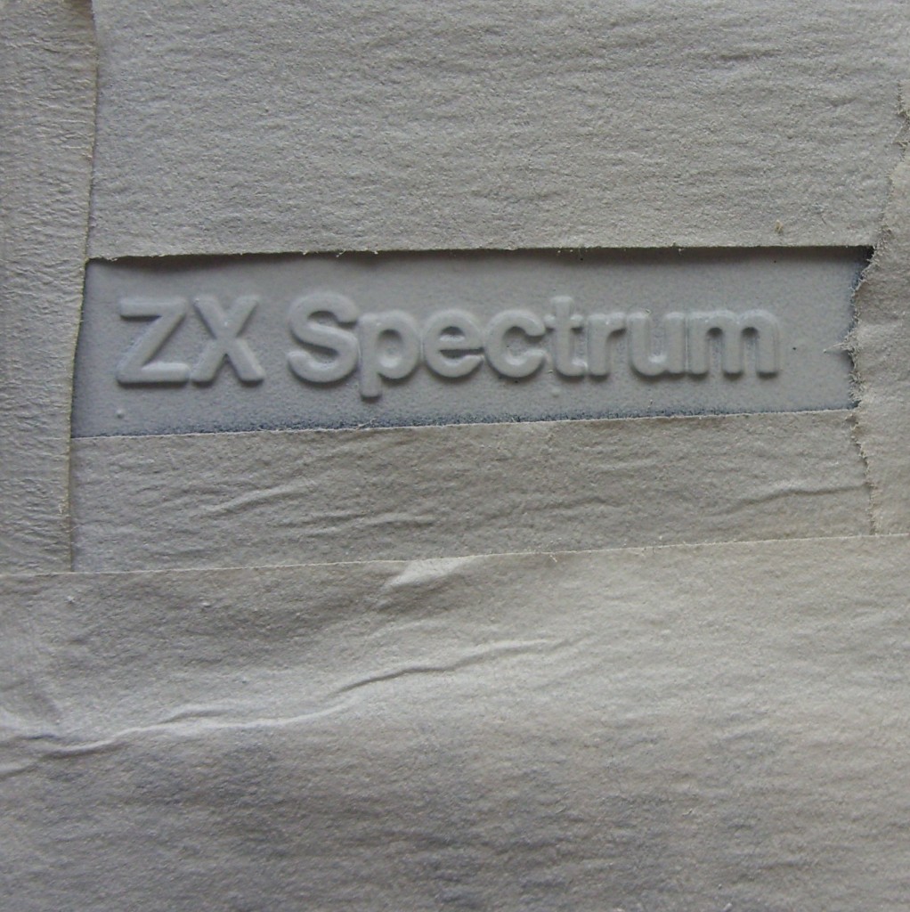 Restoring the white ZX Spectrum logo @ Retroleum
